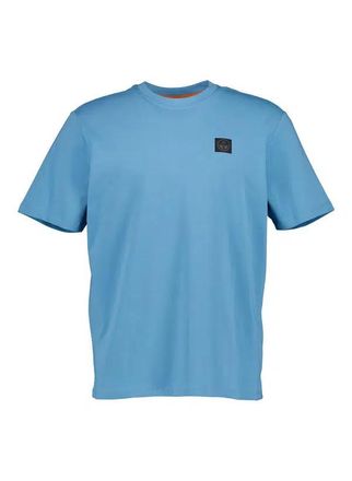 North Sails Herren T-Shirt blau Baumwolle