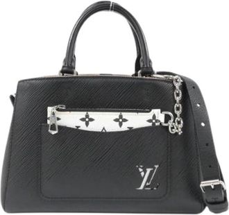 Louis Vuitton Pre-owned Sac bandouli&egrave;re Marelle Epi - Femme - Pre-owned - Noir - Taille: ONE Size