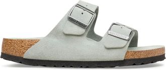 Birkenstock Femme, Chaussures, Vert, Taille: 41 EU Arizona Soft Footbed Narrow Fit