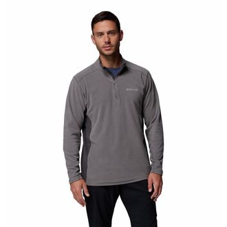 Columbia Herren Fleece Pullover Klamath Range(TM) II Half Zip, Farbe:Grau, Gr&ouml;&szlig;e:2XL, Artikel:1352472-024 City Grey