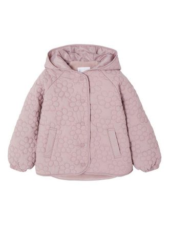 Vertbaudet Steppjacke M&auml;dchen Light-Steppjacke mit Blumenmuster