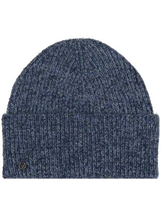 Loevenich Beanie mit Glitzer | OneSize | Damen | Stylische Winterm&uuml;tze mit funkelndem Glitzereffekt Mystic Blue