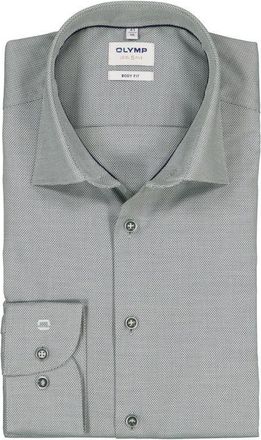 Olymp Herren Hemden gr&uuml;n