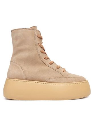 AGL Schn&uuml;rschuhe Vibe Lowboot D946512PJV Beige
