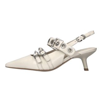 Ash Ash, Femme, Chaussures, Beige, Taille: 39 EU Escarpin Babel &agrave; bride arri&egrave;re