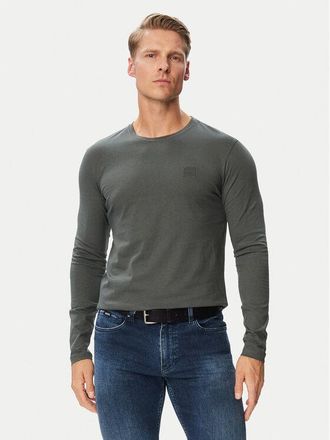 HUGO BOSS Longsleeve Tacks 50512111 Khakifarben Regular Fit