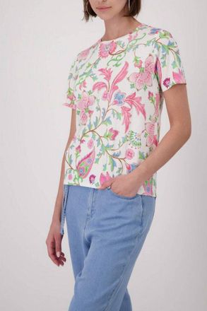 Monari T-Shirt 410666 Blumen