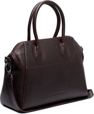 The Chesterfield Brand Leder Umhängetasche Braun Marsala