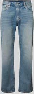 Levi's Relaxed Straight Fit Jeans im Used Look Modell 555