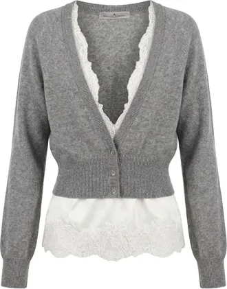 Ermanno Scervino Cardigan en cachemire Ermanno Scervino