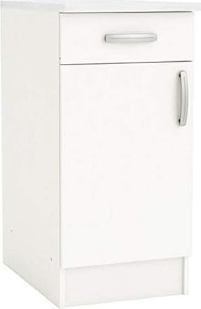 Demeyere Caisson de Rangement Avec Porte Dimensions : 40 x 60 x 85 H cm. Couleur : Blanc. Mat&eacute;riau : m&eacute;lamine