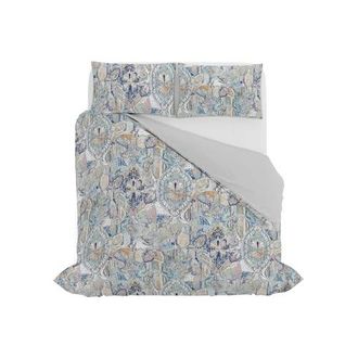 Italian Bed Linen Bettbezug Aurora mit Digitaldruck, CARMA, Doppelbett 250x200 cm