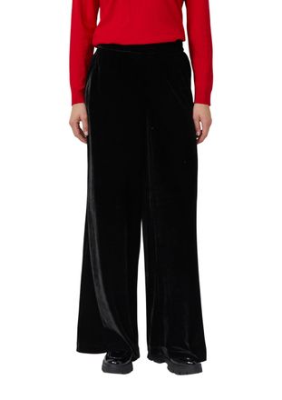 s.Oliver Samt Hose, Wide Leg