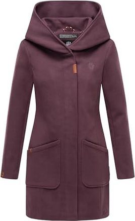 Marikoo Maikoo manteau dhiver parka pour femme Prune Poudrée XXL