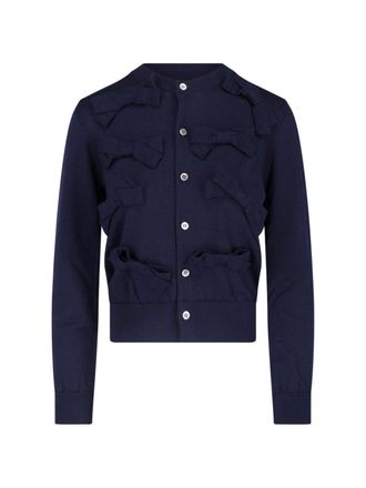 Comme Des Gar&ccedil;ons Bow Cardigan