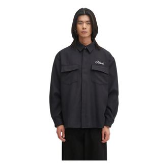 Rhude Boxy Work Shirt - - Jackets - Herren - Schwarzk - M
