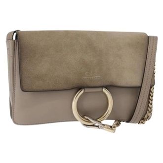 Chlo&eacute; Pre-owned Wildledertasche - - Pre-owned - Damen - Beige - ONE SIZE