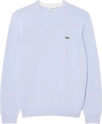 Lacoste Homme, Pulls, Bleu, Taille: XL Pull en coton &agrave; col rond