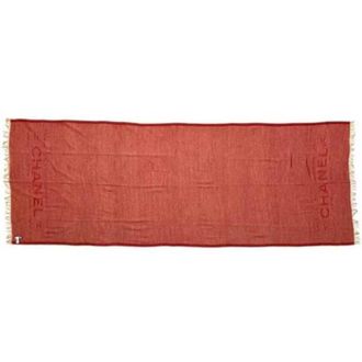 Chanel Pre-owned Stole - - Pre-owned - Damen - Rot - ONE SIZE