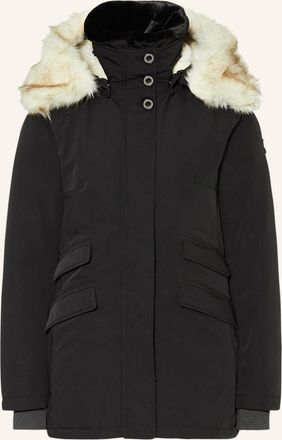 Wellensteyn Wellensteyn Jacke Enterprise Mit Abnehmbarem Kunstfell schwarz