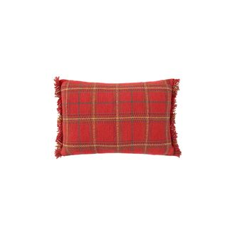 Lorena Canals Dekoratives Kissen f&uuml;r Kinder, handgefertigt, aus Baumwolle, Ahornrot, 25 x 40 cm