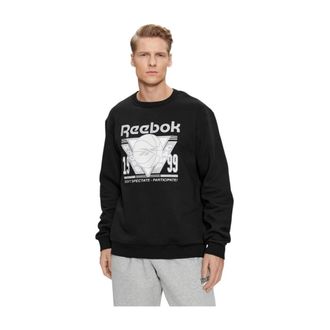 Reebok Basketball Regular Fit Sweatshirt - - Sweatshirts & Hoodies - Herren - Schwarzk - S