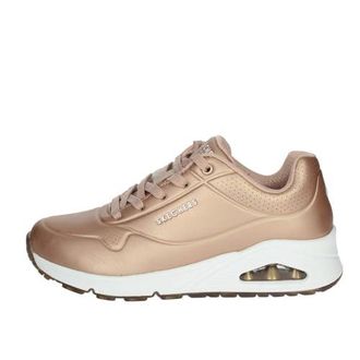 Skechers Womens UNO Bold Trainers, Pink (Rose Gold Duraleather Rsgd), 5 (38 EU)