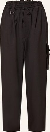 Yohji Yamamoto Cargohose Sport Uinform Regular Fit schwarz