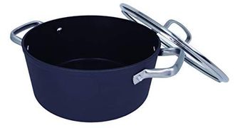 Arcos Serie Samoa | Antihaft-Kasserolle 20 cm und 2,6 L | Geschmiedetes Aluminium | Geeignet f&uuml;r jede K&uuml;che | Kalteffekt-Edelstahlgriffe | Energiesparsystem