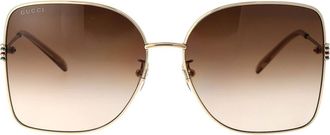 Gucci Lunettes De Soleil - Or