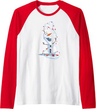 Disney Frozen Olaf Schneemann Herz Raglan
