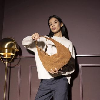 Abro Abro Hobo Bags - Beutel NAN - Gr. unisize - in Braun - f&uuml;r Damen