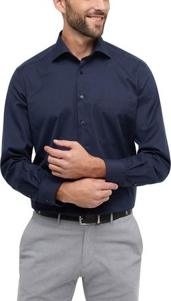Eterna Male Cover Shirt Comfort FIT 47_H_1/1, 1/1, Navy