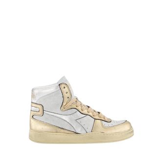 Diadora Gebrauchte Metallic-Korb Sneakers - - Shoes - Damen - Mehrfarbig - 38 EU