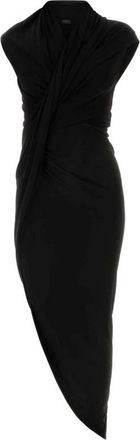 Balenciaga Drapiertes Kleid - - Dresses - Damen - Schwarzk - XS