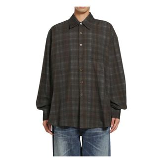 Our Legacy Geliehener Hemd - - Shirts - Herren - Braun - L
