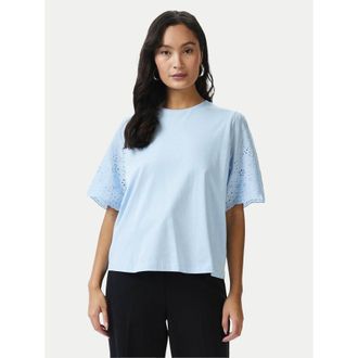 Vero Moda T-Shirt Lex 26033890 Himmelblau Regular Fit