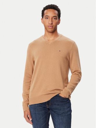 Tommy Hilfiger Pullover Essential MW0MW14745 Dunkelbeige Regular Fit