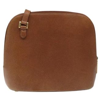 Ferragamo Pre-owned Leder Schultertasche - - Pre-owned - Damen - Braun - ONE SIZE