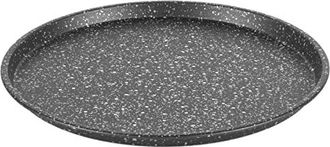 Salter Salter BW10690EU7 Megastone Rundes Pizzablech - 29cm perforiertes Backblech für Pizza & Flammkuchen, Karbonstahl, Antihaftbeschichtung, leicht zu rein