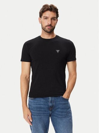 Guess T-Shirt U6BM01 K5385 Schwarz Regular Fit