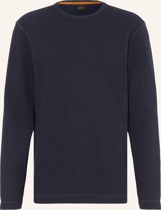 HUGO BOSS Longsleeve Tempesto blau