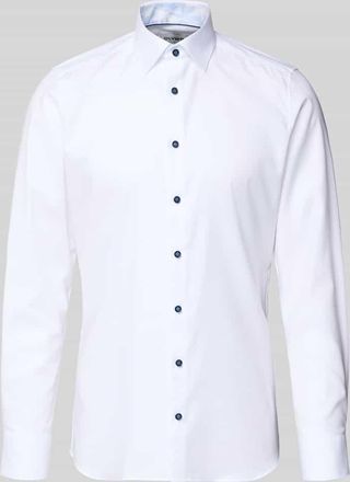 Olymp Level 5 Slim Fit Business-Hemd mit Kentkragen