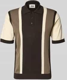 Drykorn Regular Fit Poloshirt in Strick-Optik