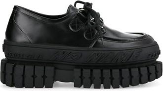 No Name NONAME Hiker Creeps, Chaussures Mode Mode Compens&eacute;e Cuir Femme, Black Patent, 40 EU