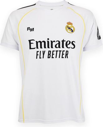 Real Madrid Kinder-T-Shirt, 1. Mannschaft, 25-26, Unisex, Kinder