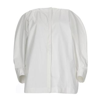 Jacquemus La Chemise Pittore - Femme - Blouses et Chemises - Blanc - Taille: 40 FR