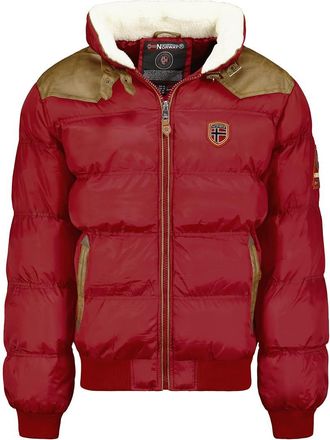Geographical Norway Herren Parka Abramovitch Winterjacke Steppjacke Burgundy L