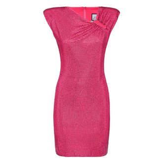 Philipp Plein Femme, Robes, Rose, Taille: 40 FR Kimono Sleeve Short Dress