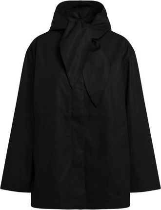 Toteme Femme, Vestes, Noir, Taille: 36 FR Technical Scarf Jacket